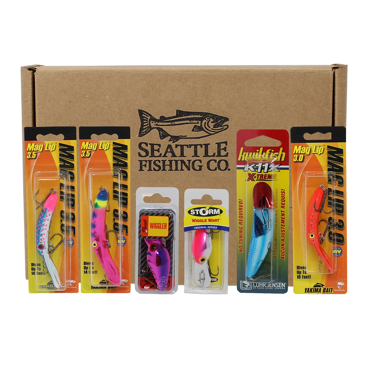 Steelhead & Salmon Plug Fishing Gift Box – Seattle Fishing Company