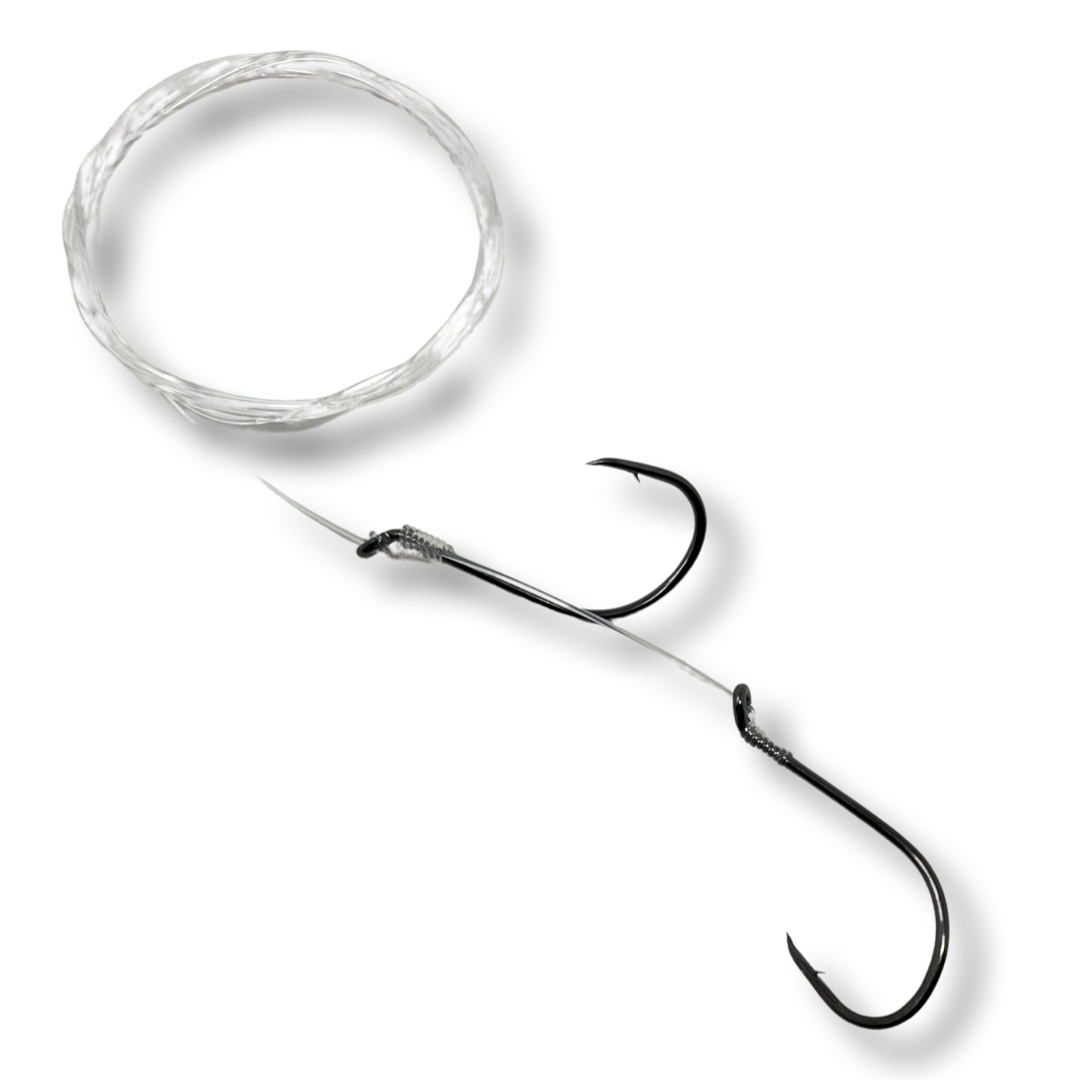 Trolling Squid/Fly Leader Fluorocarbon, 46" (3 Pack) – Seattle Fishing ...